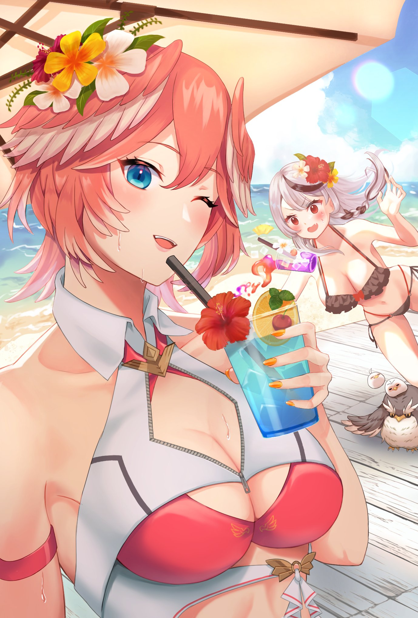 sable mint hololive ganmo (takane lui) sakamata chloe takane lui tsukune (takane lui) tsumire ...